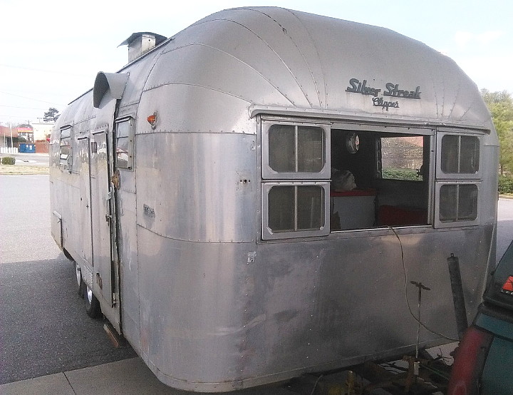 Silver Streak Clipper 1959 ... rare vintage trailer