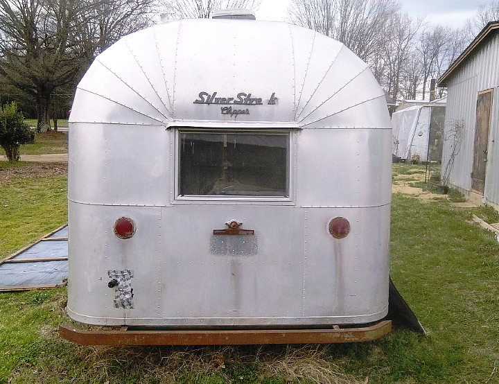 Silver Streak Clipper 1959 ... rare vintage trailer