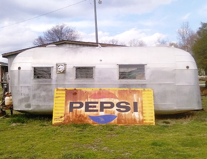 Silver Streak Clipper 1959 ... rare vintage trailer